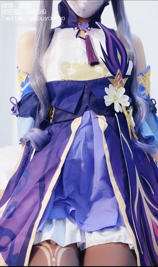 [会员][视频]一口幼桃 – 刻晴 (1V/153M) | 司机会所